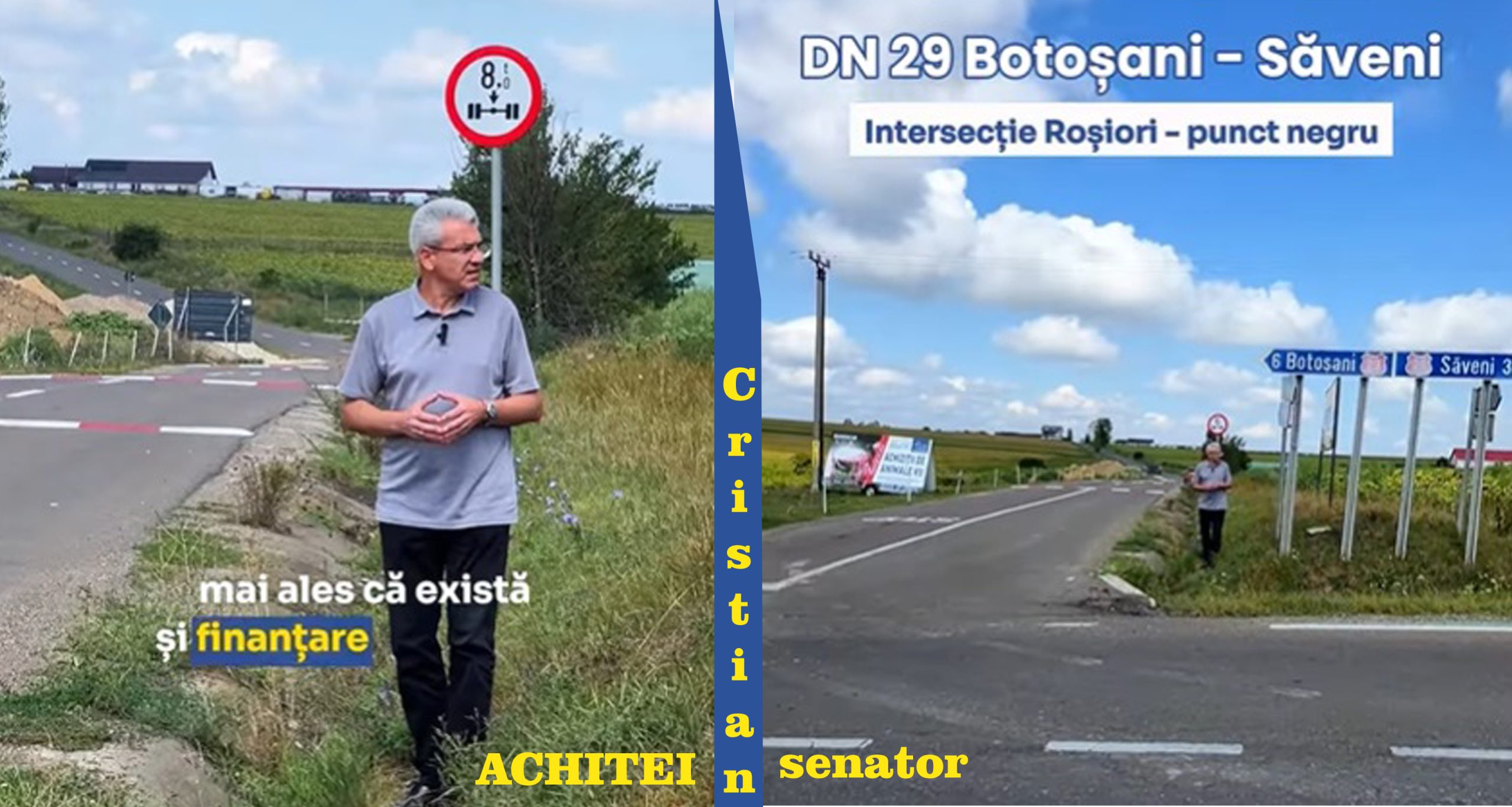 Senatorul Achiței insistă pentru rezolvarea punctului negru de la ...
